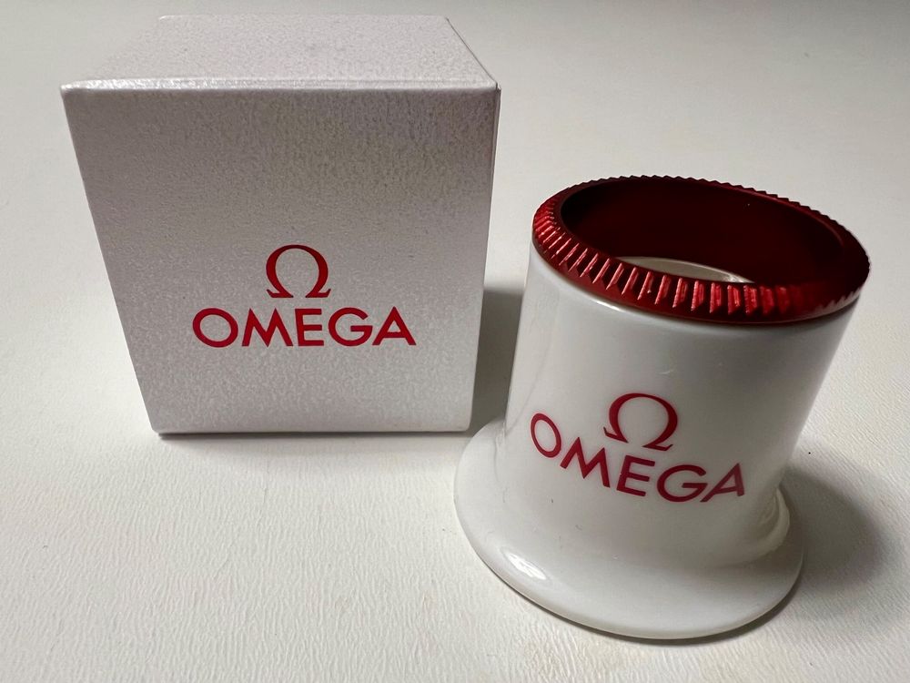 Authentique loupe d’horloger OMEGA (Bergeon) - Lupe 2.5 x (Neu und ...