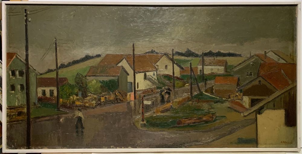 Otto Klein (1906-1994) grosses Gemälde (Gebraucht) in Root für CHF 110 ...