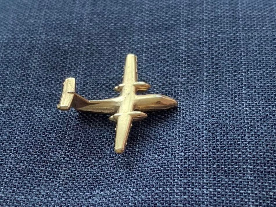 Goldener Flugzeug Pin – Flugzeugmodell – Sammler (Gebraucht) in Andwil ...