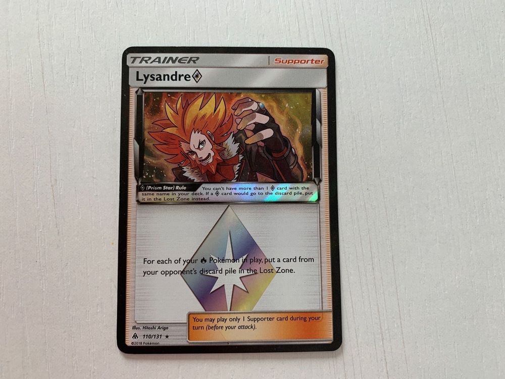 Carte Pokémon Lysandre | Kaufen auf Ricardo