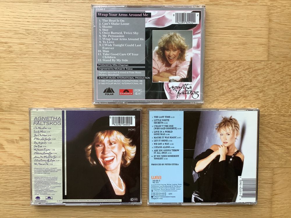 3 x CD AGNETHA FÄLTSKOG ABBA (Gebraucht) in Frauenfeld für CHF 14.9 – mit Lieferung auf Ricardo ...