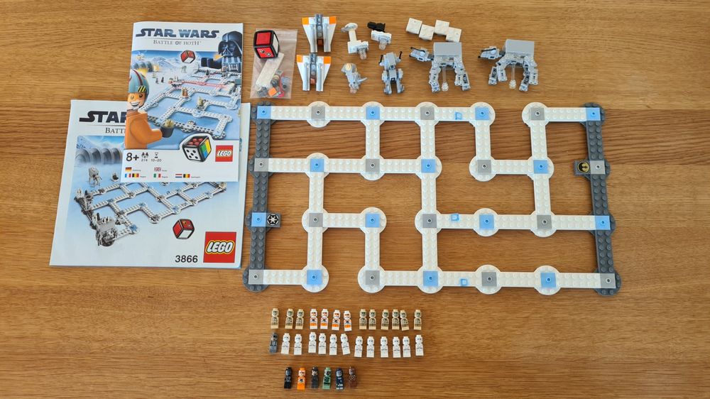 LEGO Star Wars 3866 Schlacht um Hoth - Komplett mit Figuren (Gebraucht ...