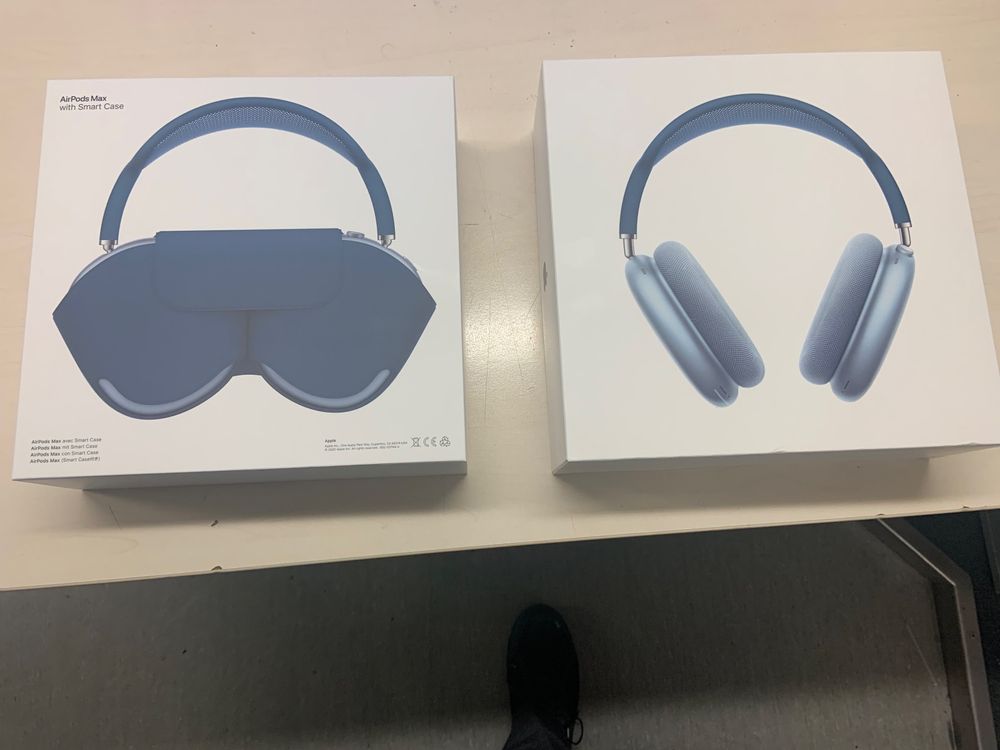 AirPods Max blau Apple (leere Box) | Kaufen auf Ricardo