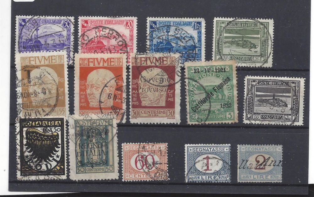 ITALIA FIUME segnatasse Rodi (Gebraucht) in Les Valettes für CHF 2.9 ...