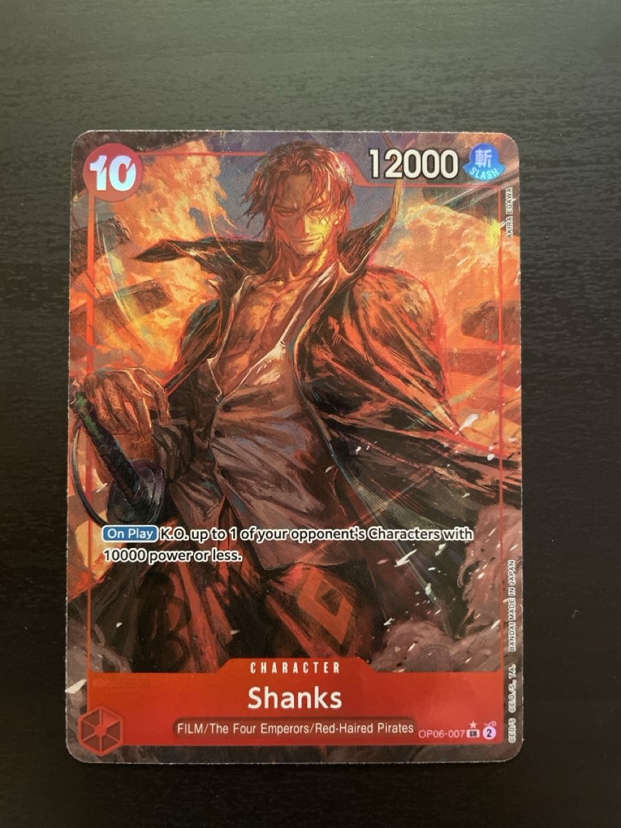 One Piece Shanks (op06-007) NM (Neu (gemäss Beschreibung)) in Savosa für CHF 20 – mit Lieferung ...