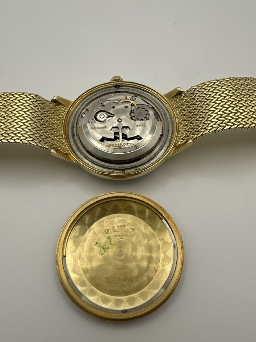 Jaeger-LeCoultre Herrenarmbanduhr – 18 Karat Gelbgold – Auto (Gebraucht ...