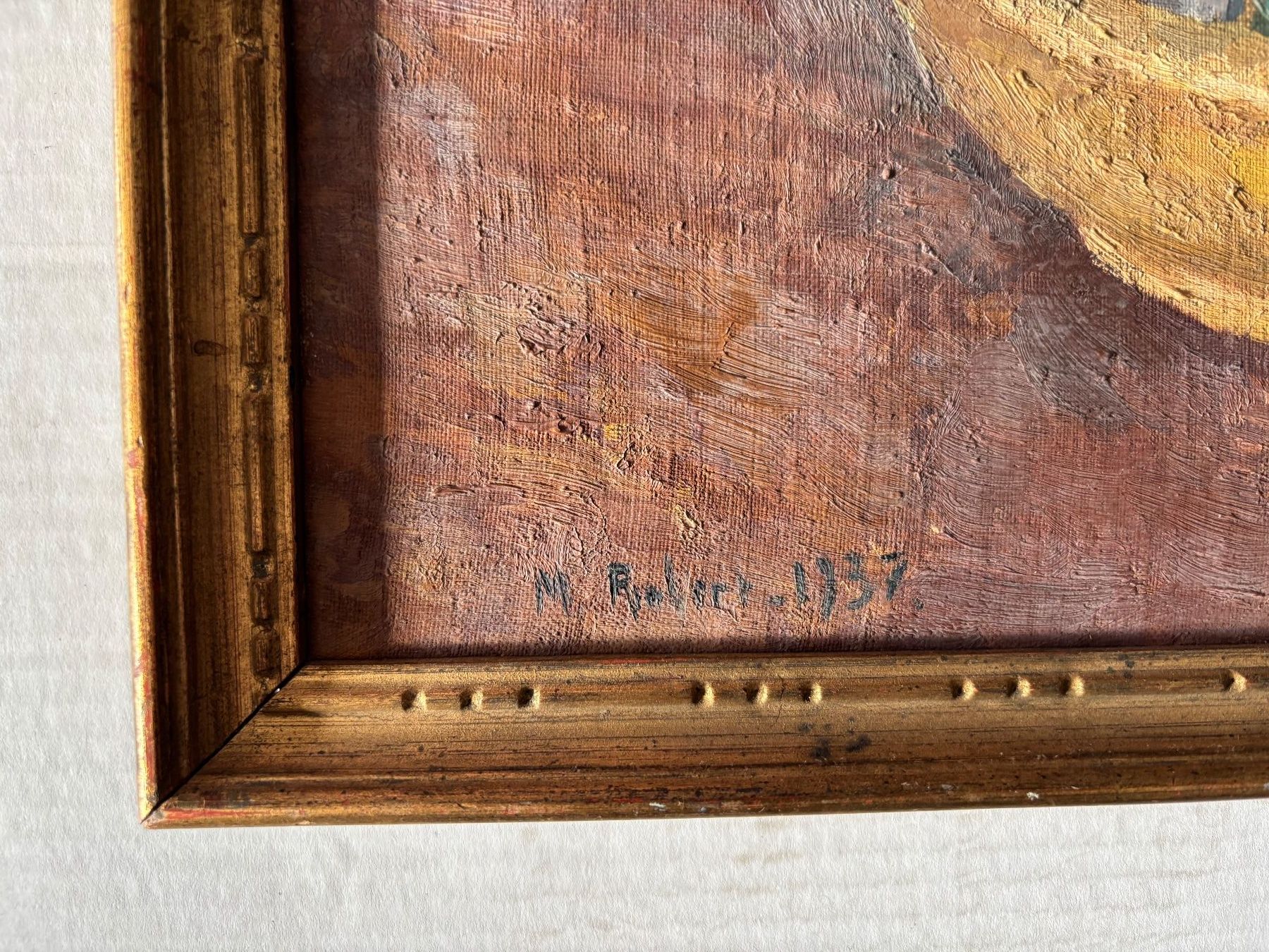 Huile sur toile de Maurice Robert (1909-1922) (Gebraucht) in Athenaz ...