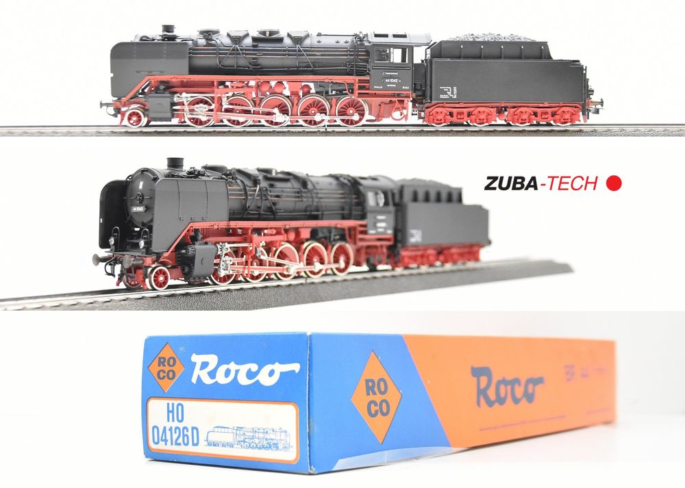 Roco 04126D Dampflok BR 44 der DR, H0 GS Analog mit OVP (Gebraucht) in ...