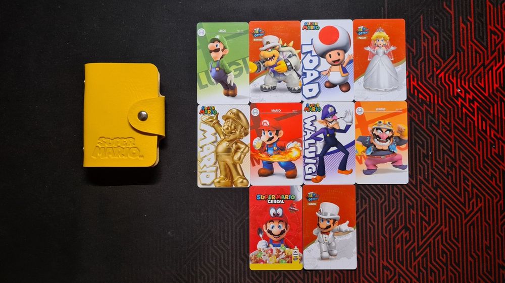 10 Super Mario Amiibo NFC Karten inkl. Case | Kaufen auf Ricardo
