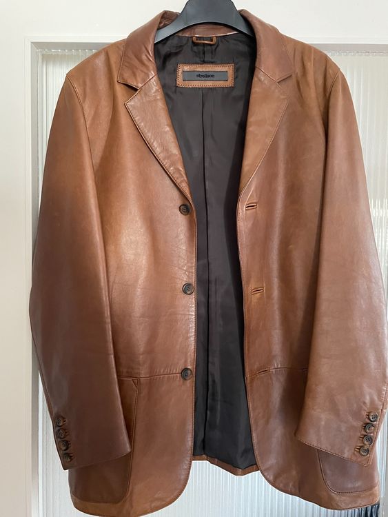 Strellson Leder Blazer Grösse M (48/50) (Gebraucht) in für CHF 45 – mit ...
