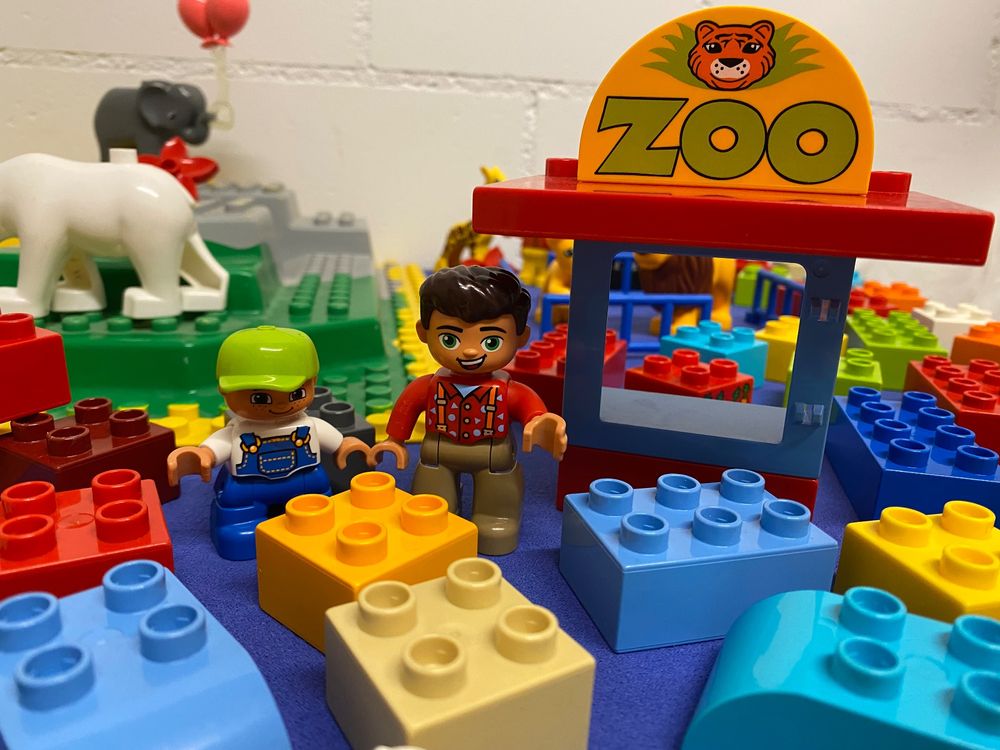 Grosser Lego Duplo Zoo mit 3D Platte & über 100 Teile! | Kaufen auf Ricardo