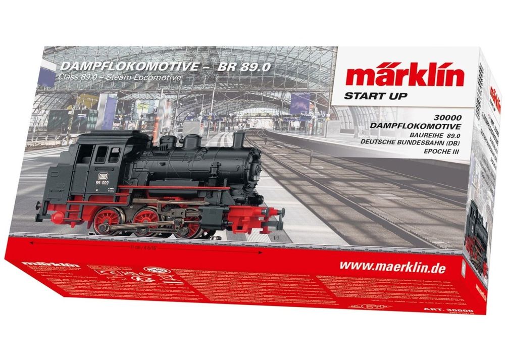 Märklin Dampflok BR 89 DB, Epoche III | Kaufen auf Ricardo