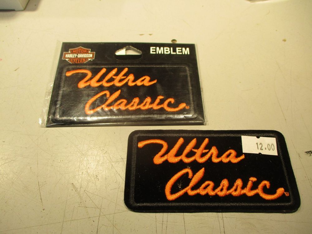 ORIGINAL PARTS H-D HARLEY DAVIDSON: EMBLEM "ULTRA CLASSIC" (Neu und ...