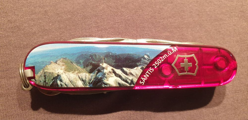 Victorinox Piece Of SANTIS 2502m Berg Climber Sackmesser (Neu (gemäss ...