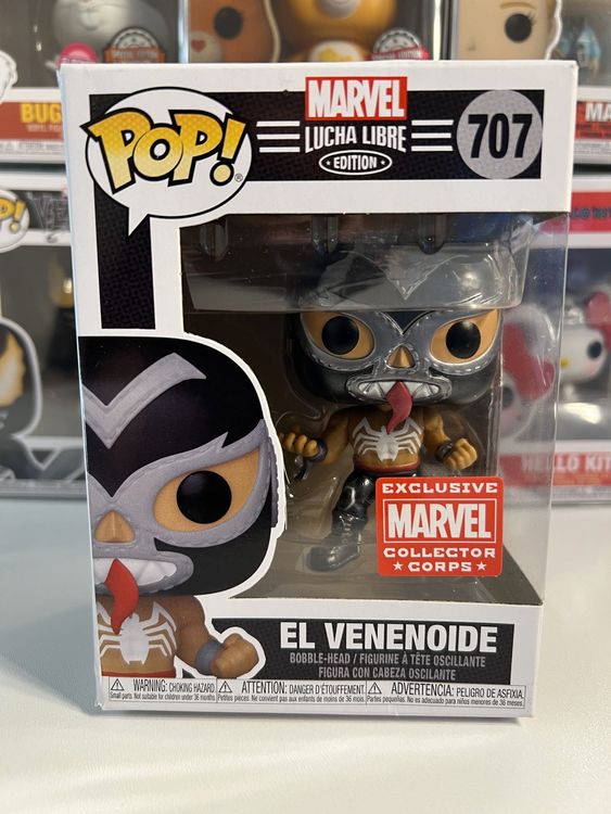 Funko POP! Lucha Libre Edition Venom El Venenoide Limitée (Neu und ...