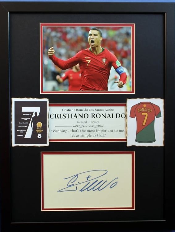CRISTIANO RONALDO AUTOGRAPH | Kaufen auf Ricardo