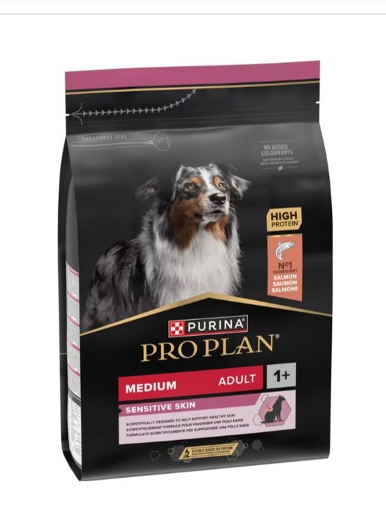 Hundefutter/Futter Pro Plan Medium Adult sensitive skin 3kg (Neu und ...