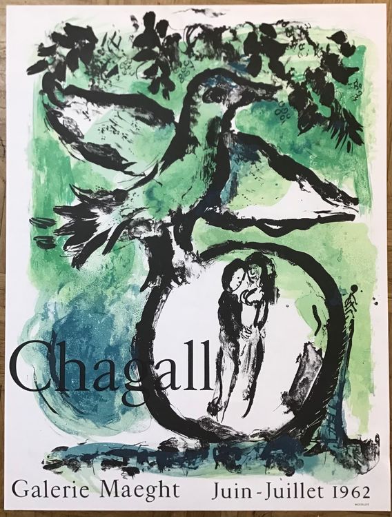 Marc CHAGALL (1887-1985) Litho Plakat (Gebraucht) in Root für CHF 180 – mit Lieferung auf ...