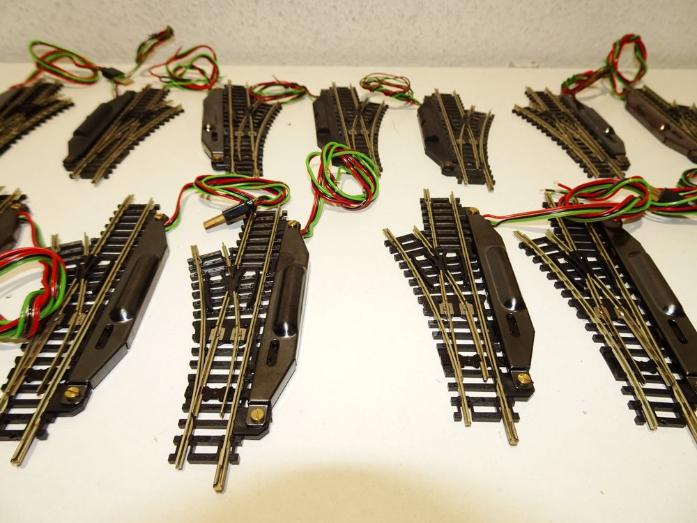 14 Roco Weichen elektrisch Schienen Spur N | Kaufen auf Ricardo