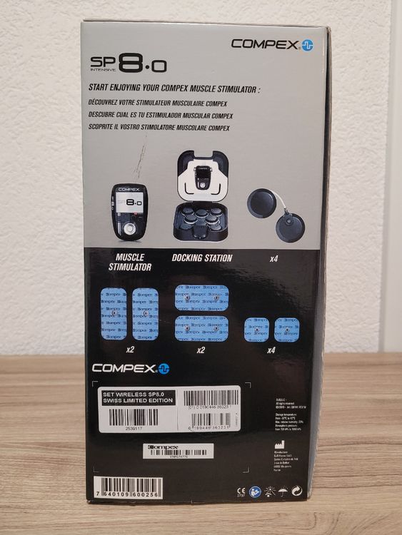 Compex SP 8.0, Swiss Limited Edition, Neuf et emballé (Neuf avec ...