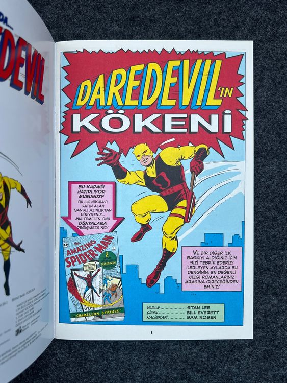 Daredevil #1 (2024, türkisches Reprint) — NM (Gebraucht) in Bösingen ...