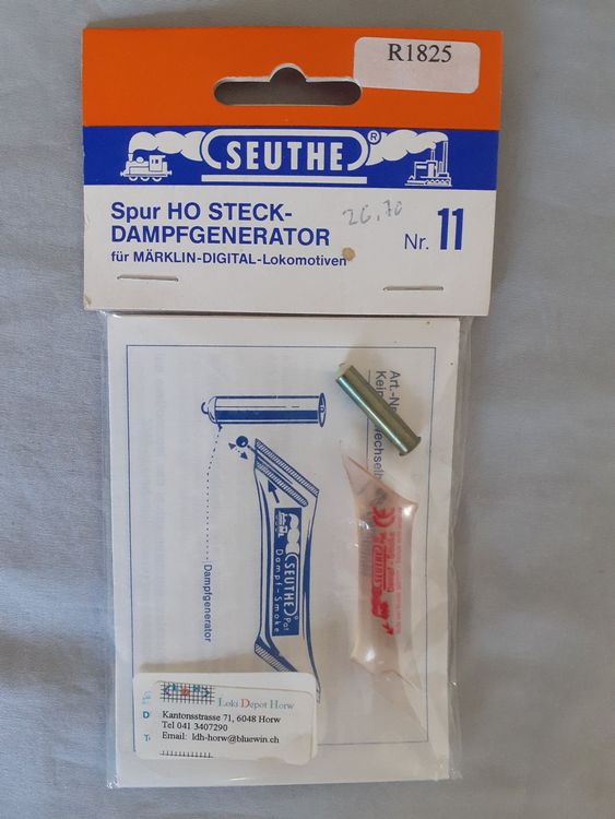 Seuthe Dampfgenerator 11 für Märklin Lok (Neu und originalverpackt) in ...