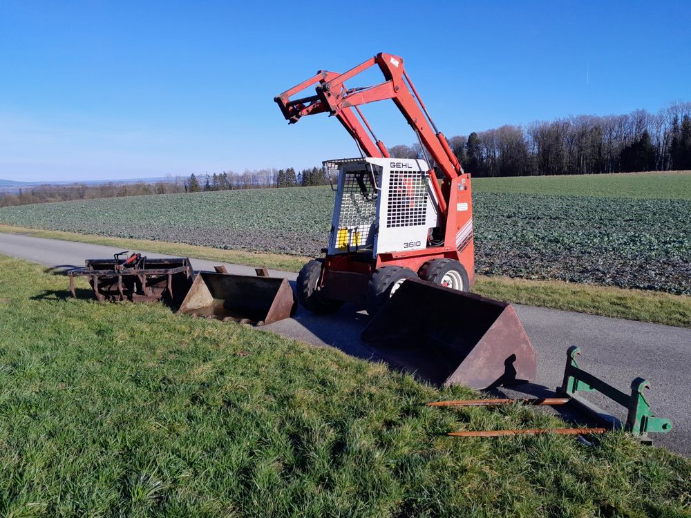 Kompaktlader Gehl 3610, inkl. Zubehör (Gebraucht) in Schönenbaumgarten ...
