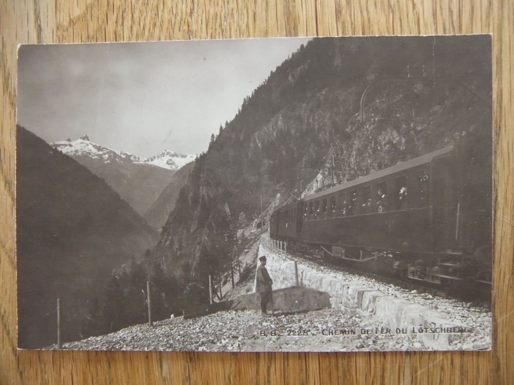 Lötschberg Bahnlinie 1939 (Gebraucht) in St. Niklaus VS für CHF 6 – mit Lieferung auf Ricardo kaufen