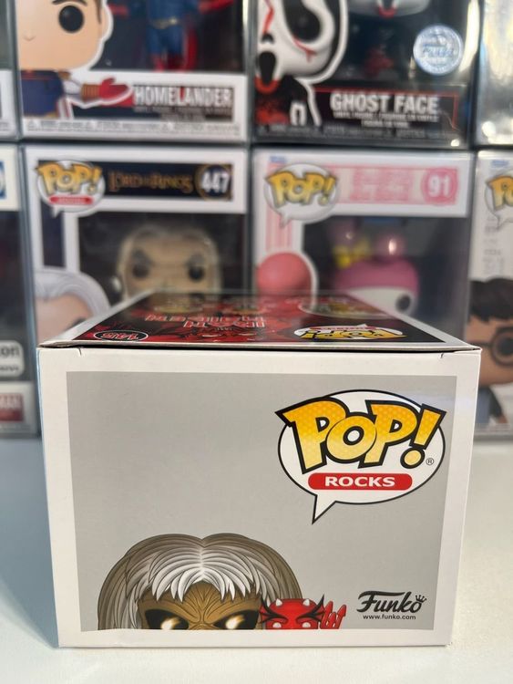 Funko POP! Rocks Iron Maiden - The Number of The Beast Eddie (Neuf avec ...
