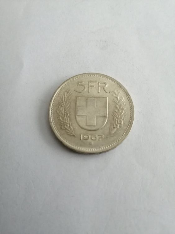5 Fr. 1967 Silber (Gebraucht) in Hinterkappelen für CHF 8 – mit Lieferung auf Ricardo kaufen