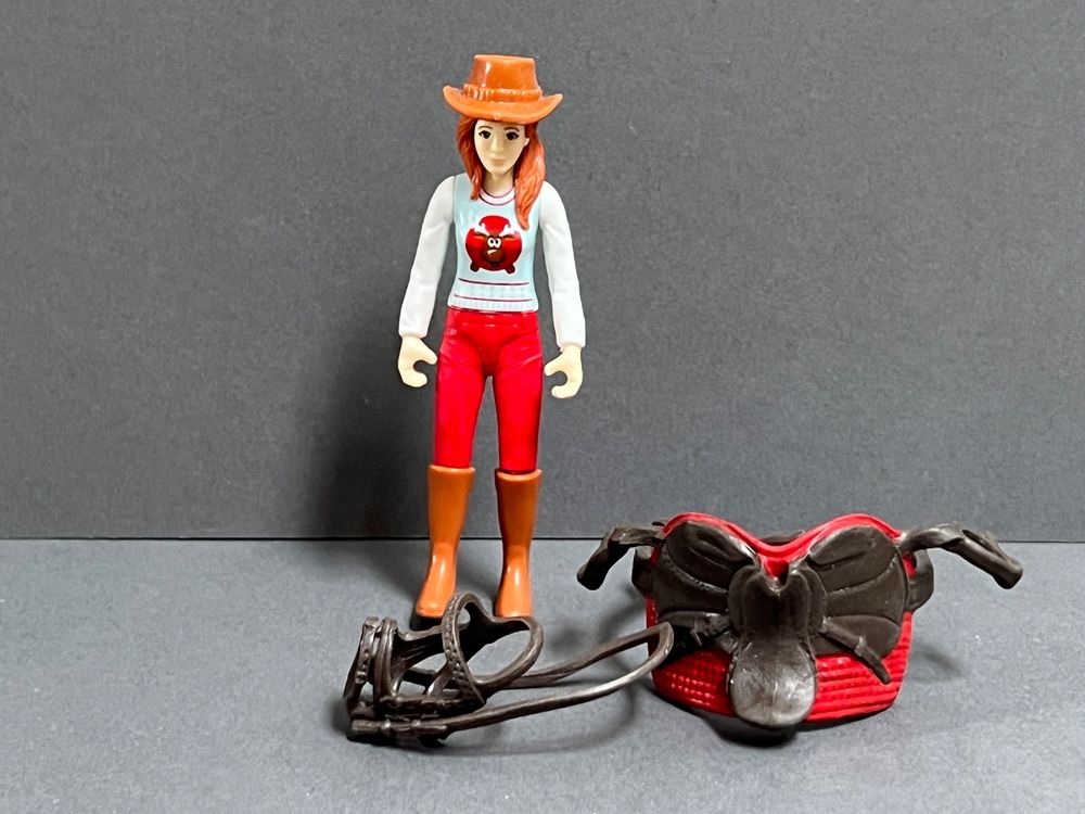 Schleich Reiterin Reiter Hannah Mensch beweglich Sattel | Kaufen auf ...