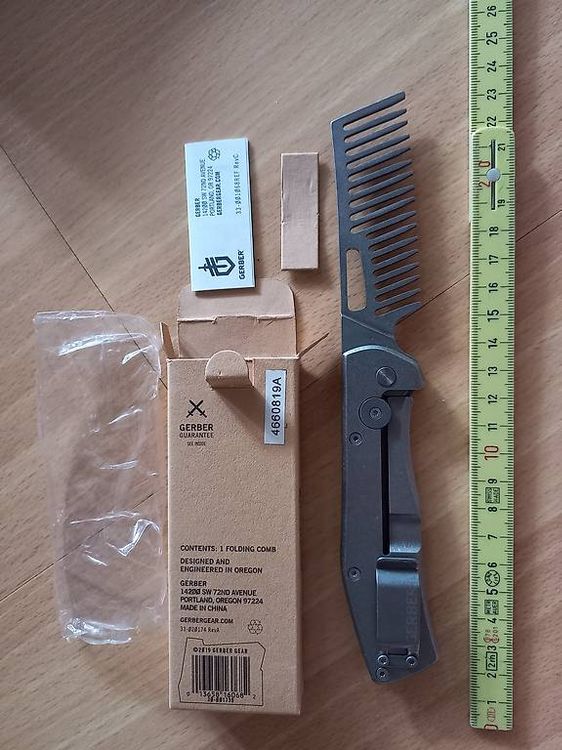 Gerber Flatiron , Tactical beard comb (Neu und originalverpackt) in ...