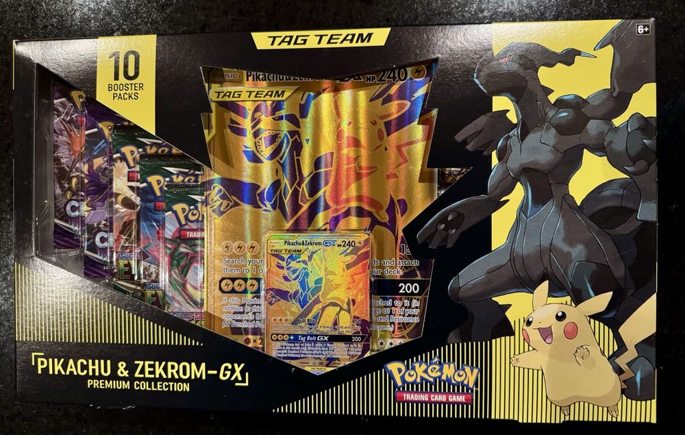 Pokemon Pikachu & Zekrom GX Premium Collection (Neu und originalverpackt) in Wettingen für CHF ...