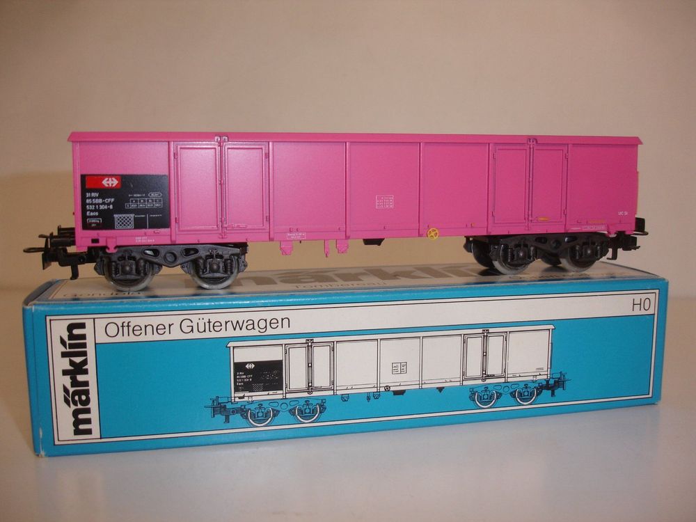 Märklin: 4718 offener Güterwagen EAOS SBB (Gebraucht) in Fontaines NE für CHF 8 – mit Lieferung ...