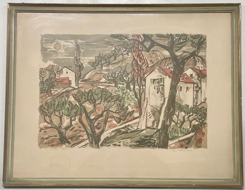 Walter Simon (1914-2010) Lithografie handsigniert Datiert (Gebraucht ...