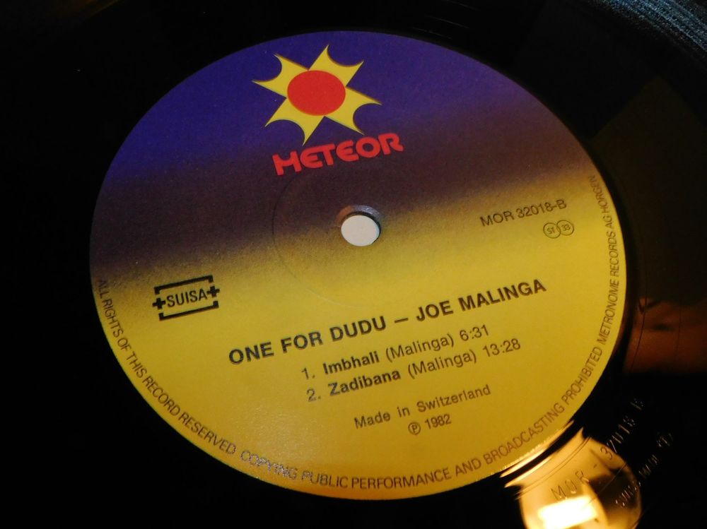 LP Schallplatte Joe Malinga Schallplatte LP 1982 (Gebraucht) in Sursee ...