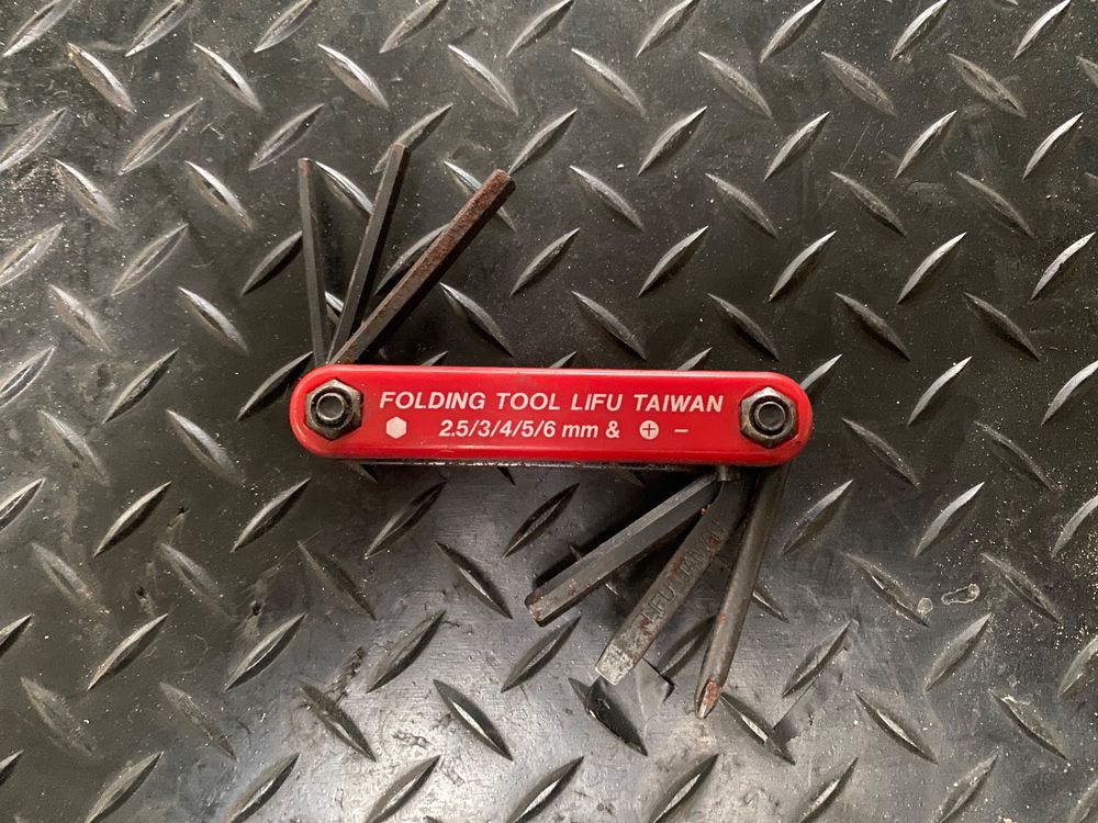 Multitool Stiftschlüssel-Set Innensechskant (Inbus) (Gebraucht) in ...