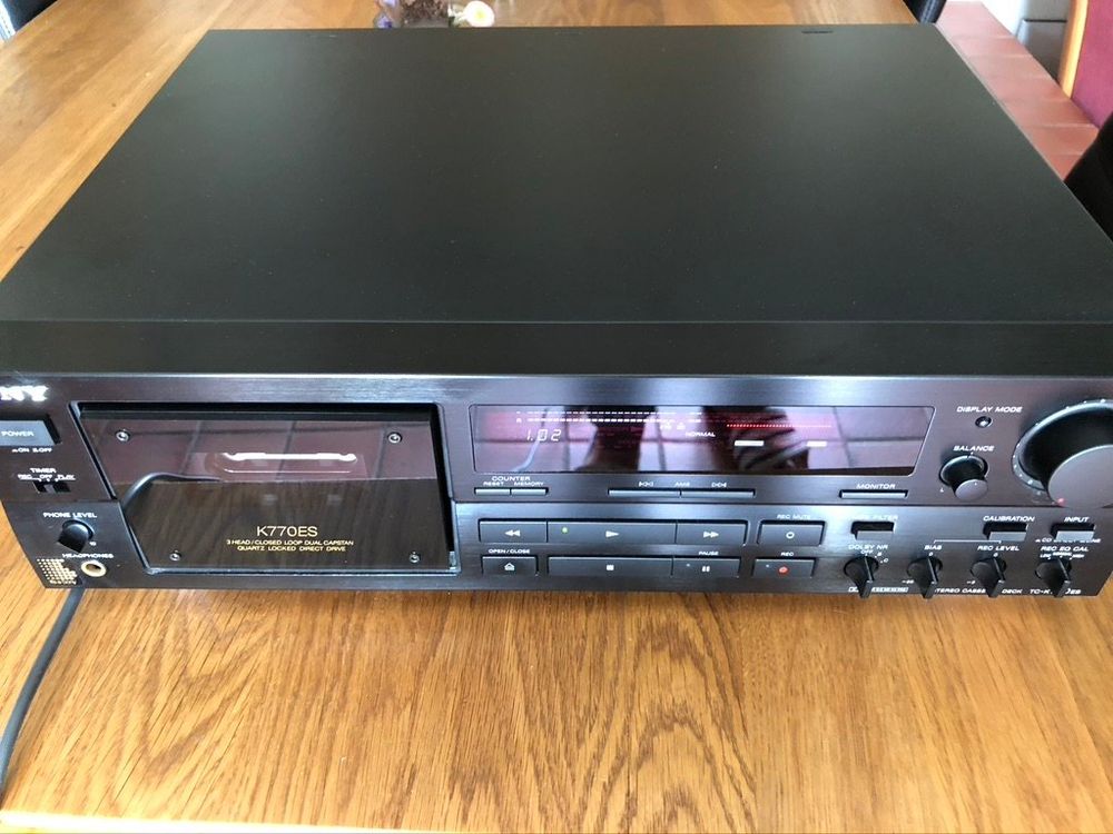 Sony Tape Deck TC-K 770ES High End in Neuzustand /Revidiert (Gebraucht ...