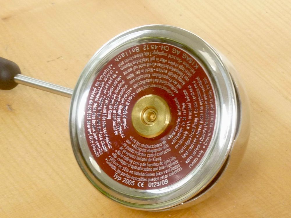 KISAG Gasbrenner für Fondue Rechaud Sicherheitsbrenner (Neu (gemäss Beschreibung)) in Burgdorf ...