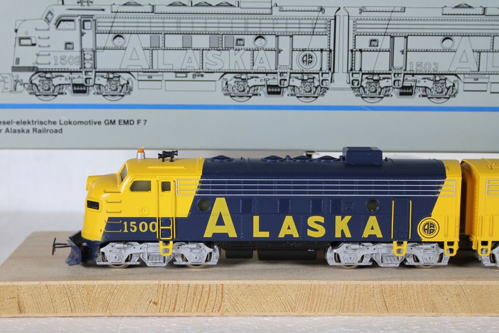 Märklin 3663 USA Alaska Diesellok EMD F7 | Kaufen auf Ricardo