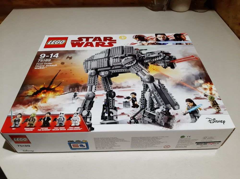 Lego Star Wars 75189 First Order Heavy Assault Walker. (Neu und ...