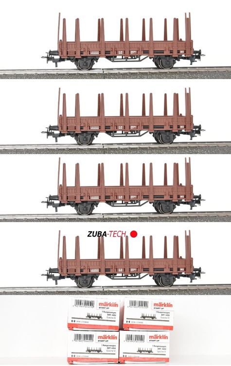 Märklin 4x Rungenwagen der DB H0 WS mit OVP (Gebraucht) in St. Gallen für CHF 38 – mit Lieferung ...