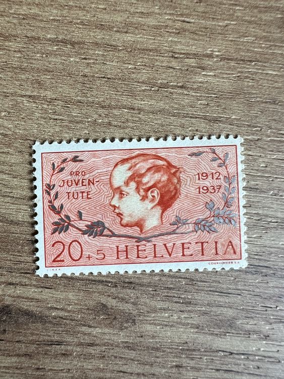 PJ Abart Nr. 83.3.01 A von Helvetia retouchiert (Gebraucht) in Braunau ...