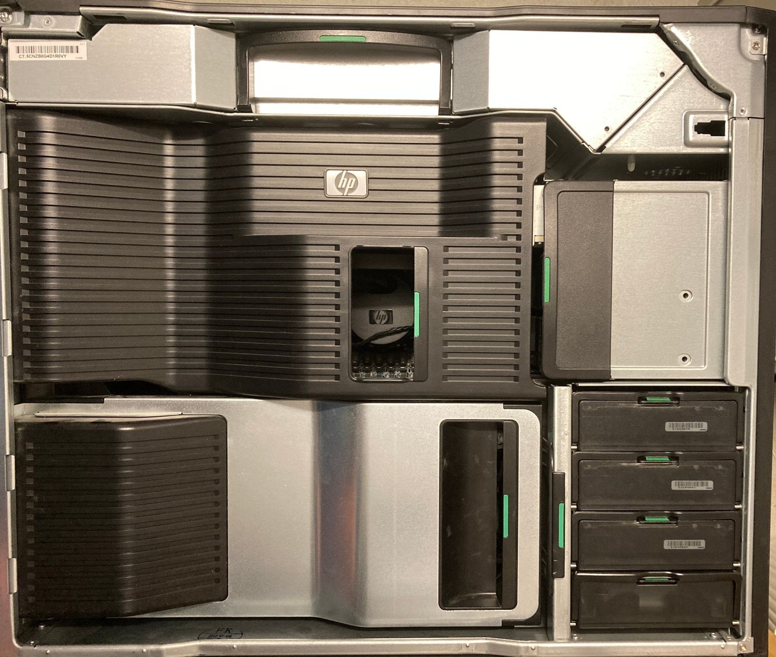 HP Z800 Workstation mit Dual Xeon, 86 GB RAM und 6 TB HDD (Gebraucht ...