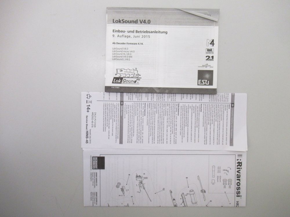 Rivarossi HR2552 Dampflok BR58 DR AC Digital mit Sound H0 | Kaufen auf Ricardo