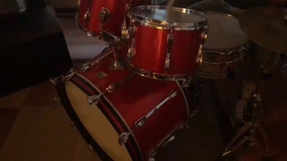 LUDWIG DRUM 1975 MACH 5 - RED CHERRY (Gebraucht) in Bedano für CHF 500 ...