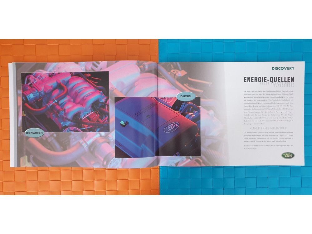 LAND ROVER DISCOVERY SERIES II 2000 - Prospekt / Katalog (Neu (gemäss ...