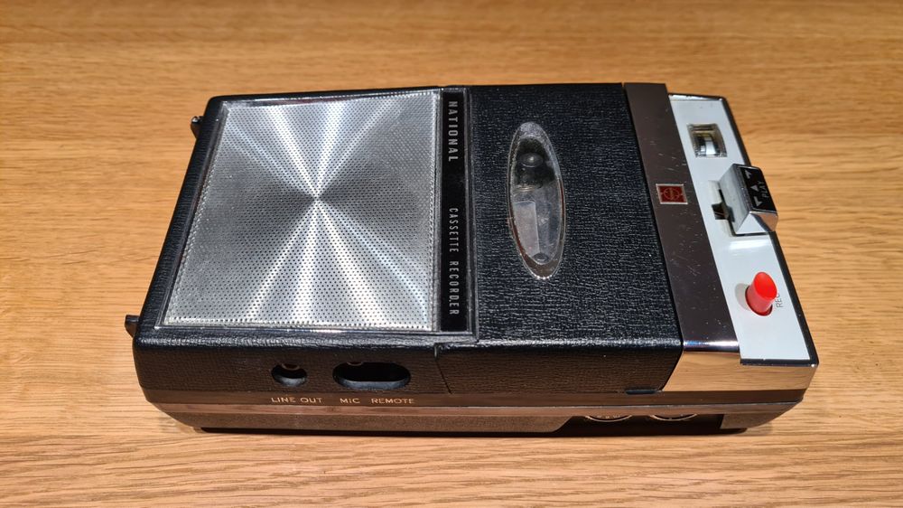 Vintage Matsushita/ Panasonic Cassette Tape Recorder 1968 (Gebraucht ...