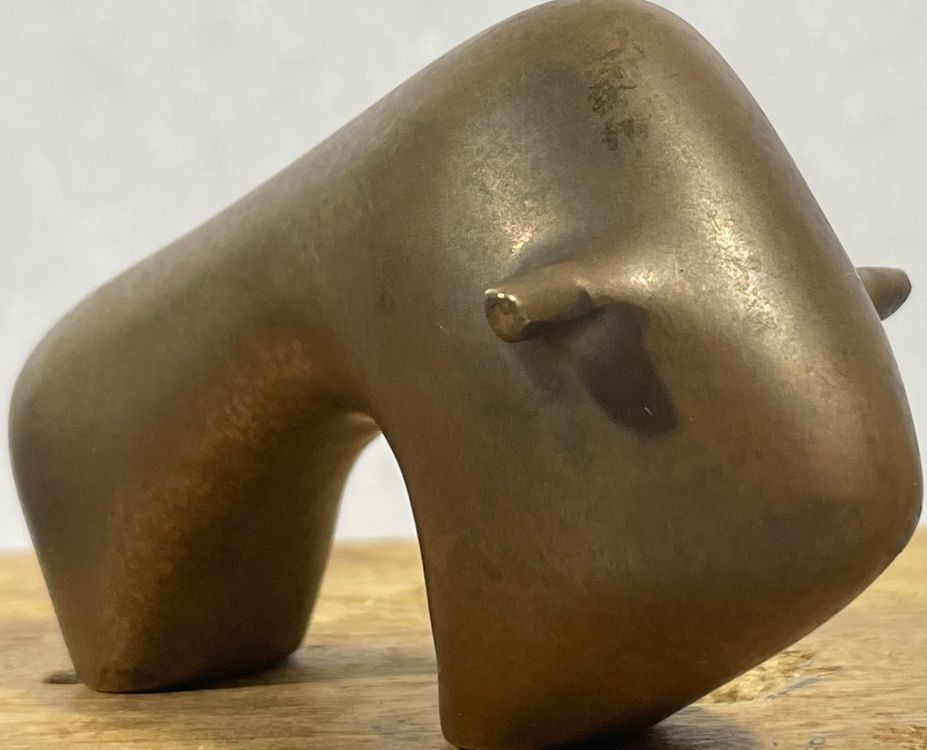 20.Jh Europäische Schule Bronze Stier Skulptur | Kaufen auf Ricardo