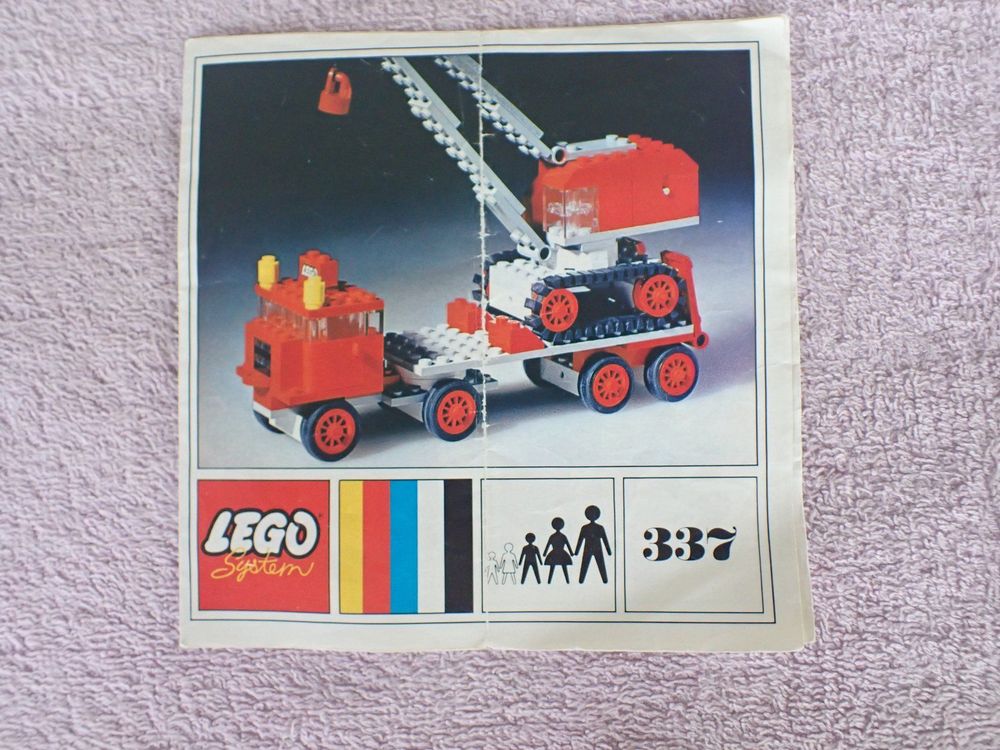 schöne Bauanleitung für LEGO Set 337 (Gebraucht) in Geroldswil für CHF ...